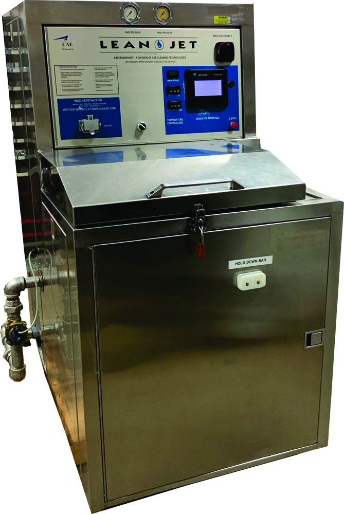 RANSOHOFF LEANJET RB-1 PARTS WASHER - Heneveld Industrial Group